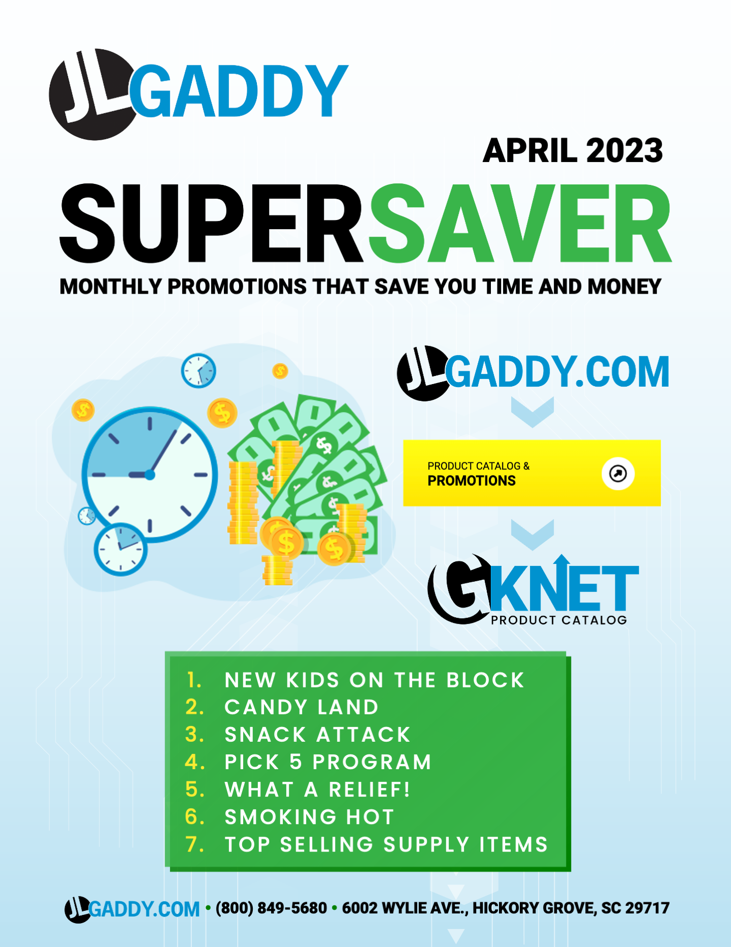 JL Gaddy SuperSaver | JL Gaddy